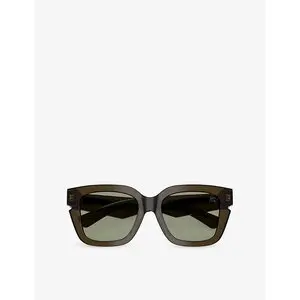 Burberry Square Frame Acetate Sunglasses