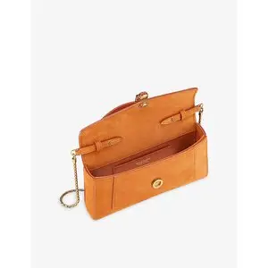 BVLGARI Serpenti Forever Leather Cross-body Phone Case
