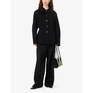 ROHE FRAMES Sculptural Wool-blend Jacket
