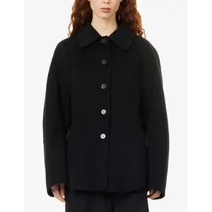 ROHE FRAMES Sculptural Wool-blend Jacket