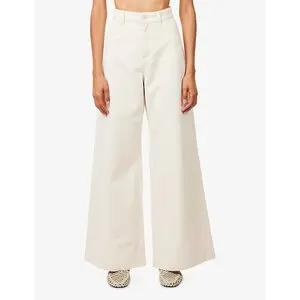 Max Mara Regular-fit Wide-leg Denim Jeans