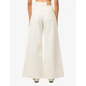 Max Mara Regular-fit Wide-leg Denim Jeans