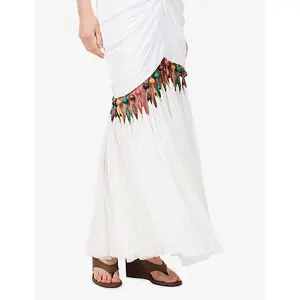Christopher Esber Embellished Plunge Neck Gown