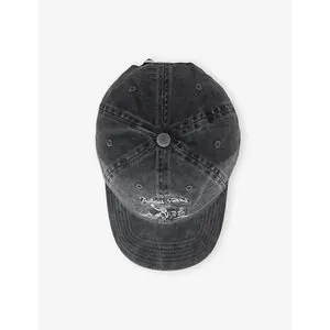 PALMES Western Logo-embroidered Cotton Cap