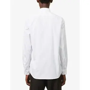 Dries Van Noten Curles Pointed-collar Cotton Shirt