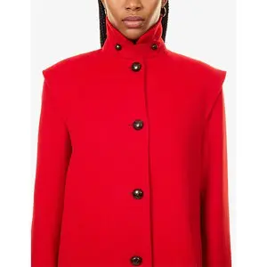 Max Mara Wool Blend Long Coat