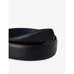 HACKETT Feather-edge Leather Belt