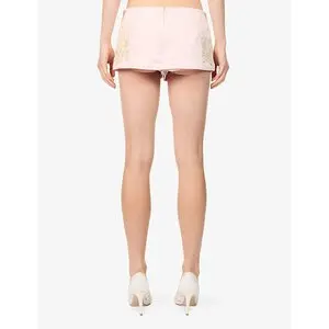 JADED LONDON Mandy Military Woven Skort