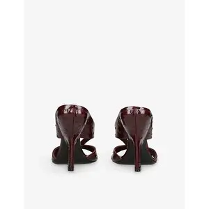 Dries Van Noten Heeled Patent-leather Mules