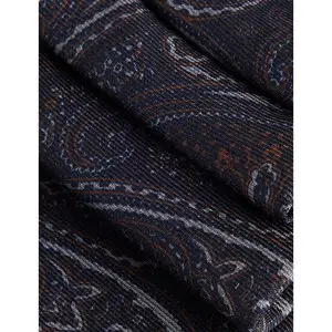 Corneliani Paisley Print Silk Tie