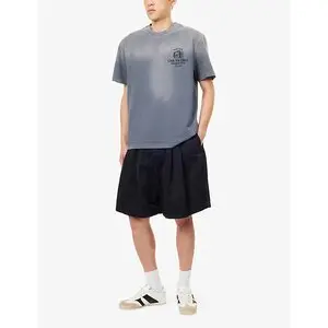 ONLY THE BLIND Le Portier Logo Cotton T-shirt