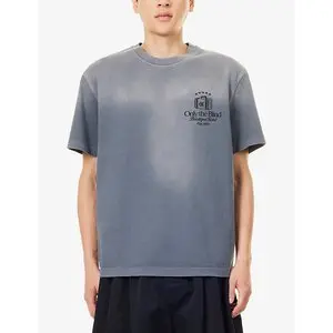 ONLY THE BLIND Le Portier Logo Cotton T-shirt
