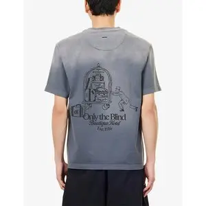 ONLY THE BLIND Le Portier Logo Cotton T-shirt
