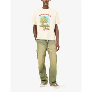 NOT BORING Dating Season Graphic-print Cotton T-shirt