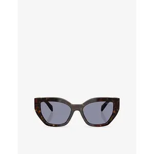 Prada Butterfly-frame Sunglasses - Brown
