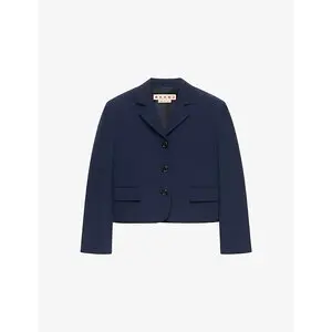 Marni Techno Wool-blend Jacket - 00b99