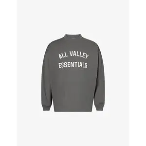 Fear Of God Merch Long-sleeve Cotton T-shirt - Iron Grey