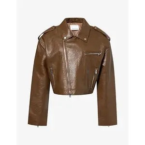 Brown Biker