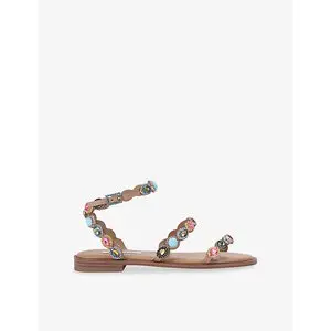 Steve Madden Tawnie Crystal-embellished Sandals