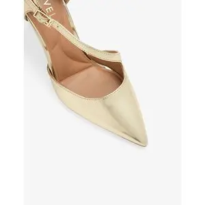 Carvela Lorita Leather Heeled Courts