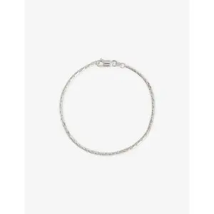TWOJEYS Cobra Chain Sterling- Bracelet - Silver
