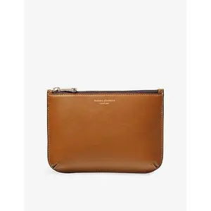 ASPINAL OF LONDON Ella Medium Pouch - Tan