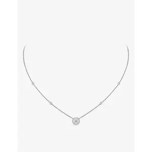 Messika Gold And Diamond Pendant Necklace - White
