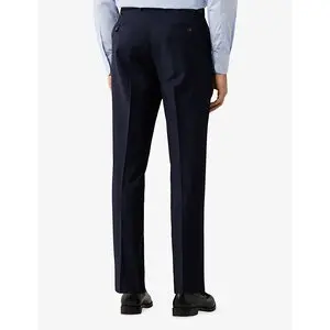 HACKETT Tailored Straight-leg Wool Suit Trousers