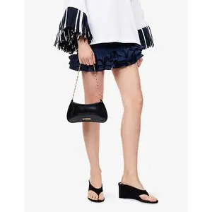 Jacquemus The Small Bisou Chaîne Leather Shoulder Bag