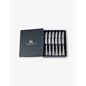 ARTHUR PRICE Britannia 6-piece Silver-plated Tea Knife Set - Silver Plated