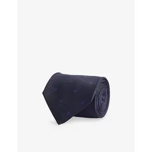 TOM FORD Polka Dot Silk Tie - Navy
