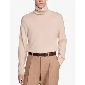 Sandro Glazed Leather Belt