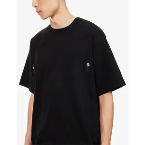 Sacai Patch-pocket Short-sleeve Cotton T-shirt