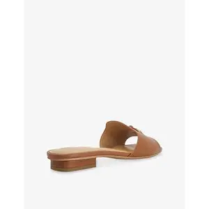 DUNE Lindo Leather Slides