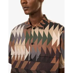 Sacai X A.p.c Quilts Cotton Shirt