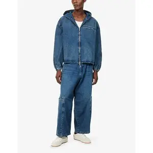 SEVENTH Orb Boxy-fit Denim Jacket
