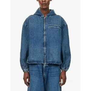 SEVENTH Orb Boxy-fit Denim Jacket