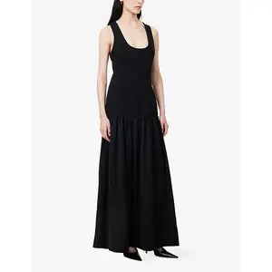 Oddmuse Dropped Waist Maxi Dress