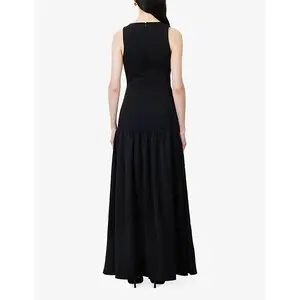 Oddmuse Dropped Waist Maxi Dress