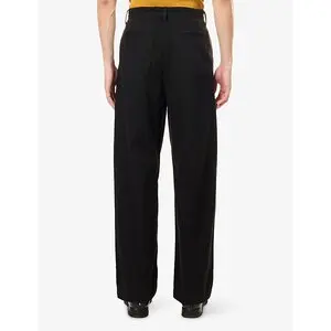 FRAME Relaxed-fit Cotton-canvas Chino Trousers