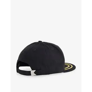 Rhude Safari Crest-embroidered Canvas Cap - Black