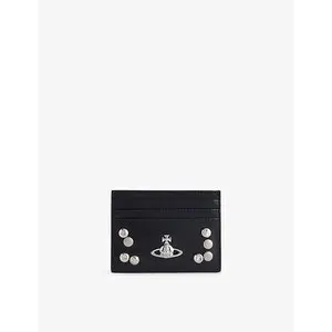 VIVIENNE WESTWOOD Flat Leather Card Holder