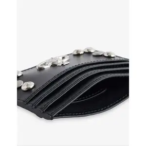 VIVIENNE WESTWOOD Flat Leather Card Holder