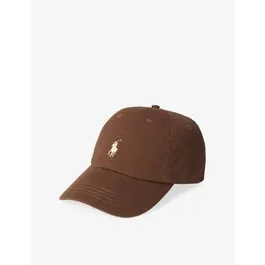 Polo Ralph Lauren Embroidered Cotton Twill Cap - Cooper Brown