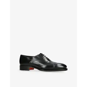 Santoni Adrian Leather Oxford Shoes