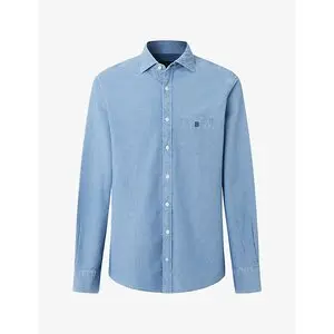 HACKETT Heritage Classic-fit Chambray Cotton Shirt
