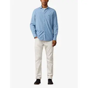 HACKETT Heritage Classic-fit Chambray Cotton Shirt