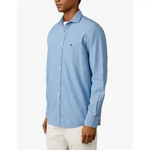 HACKETT Heritage Classic-fit Chambray Cotton Shirt