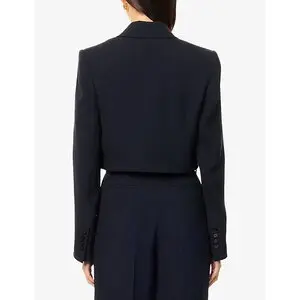 Galvan Cropped Twill Jacket