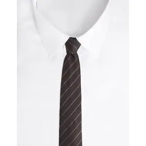 Corneliani Striped Silk Tie
